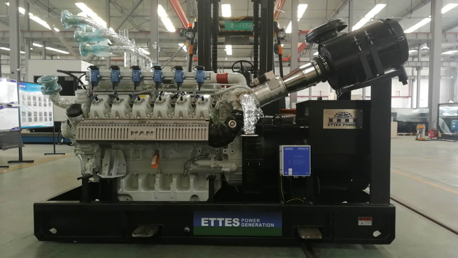 MAN Series 800kW Natural Gas Cogeneration to Peru - ETTES POWER